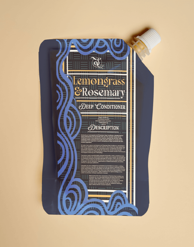 Lemongrass And Rosemary Deep Conditioner Ecoslay