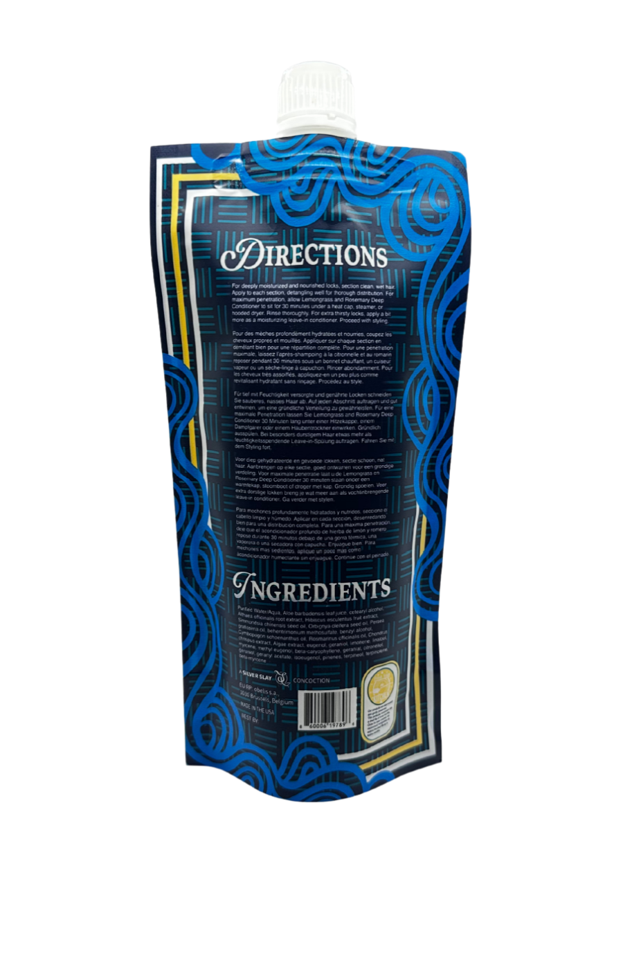 Lemongrass & Rosemary Deep Conditioner for Silver and Gray Hair – ecoslay